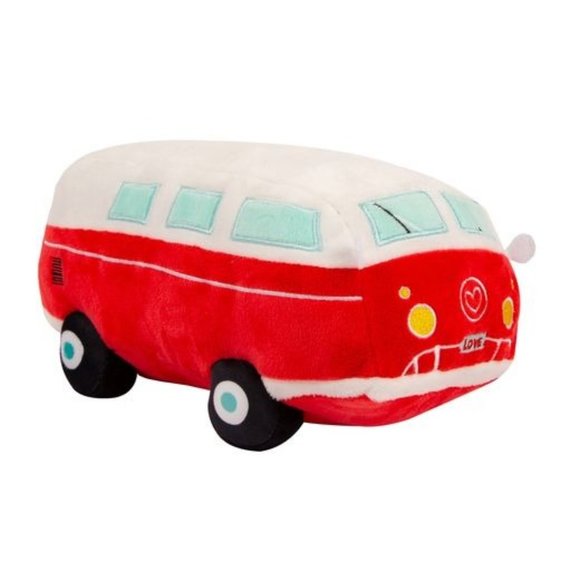 Unbranded | Toys | Beetle Bus Plush Red Stuffed Groovy Bunch Plush Bus ...